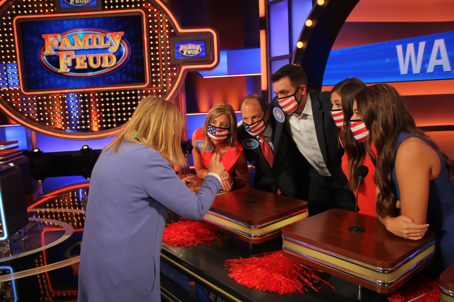 Winning a Game of Family Feud - katewaldiscreative.com